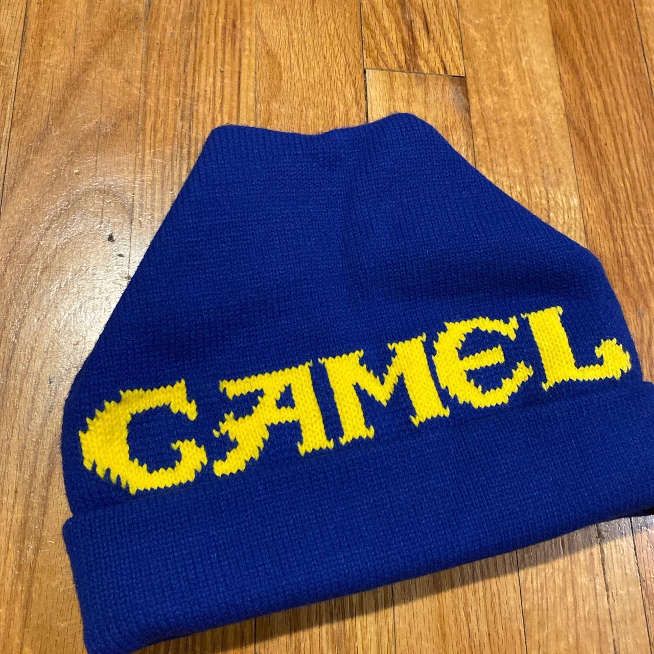 Vintage 80s Camel cigarettes Camel beanie, cap,... - Depop