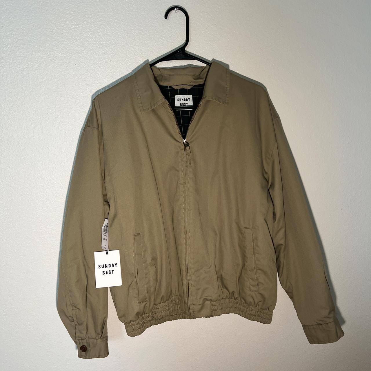 aritzia sunday best rosalind bomber jacket // never... | Depop