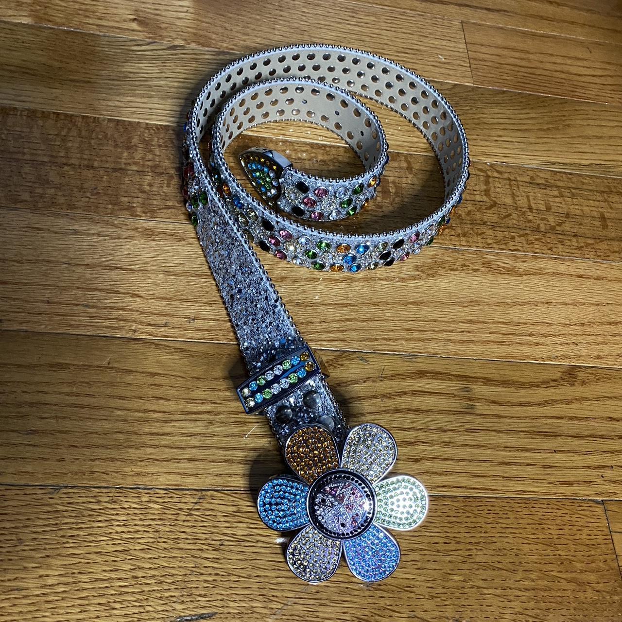 Spinning Rager Belt V3 Bloom Belt Silver *MESSAGE... - Depop