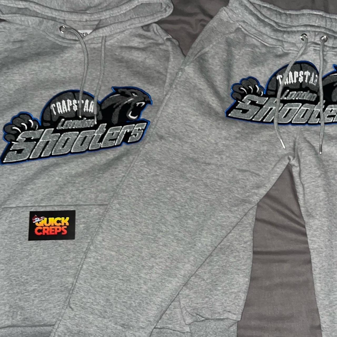- Trapstar shooters tracksuit - grey ice flavour 💧 -... - Depop