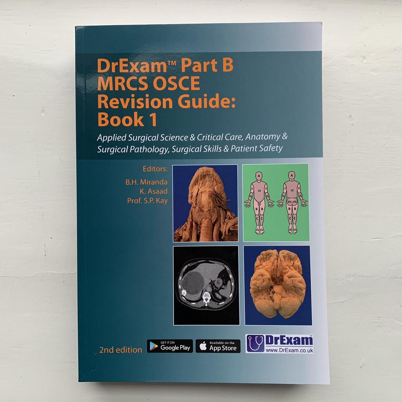 Dr Exam Part B MRCS OSCE Revision Guide Book 1 RRP... - Depop