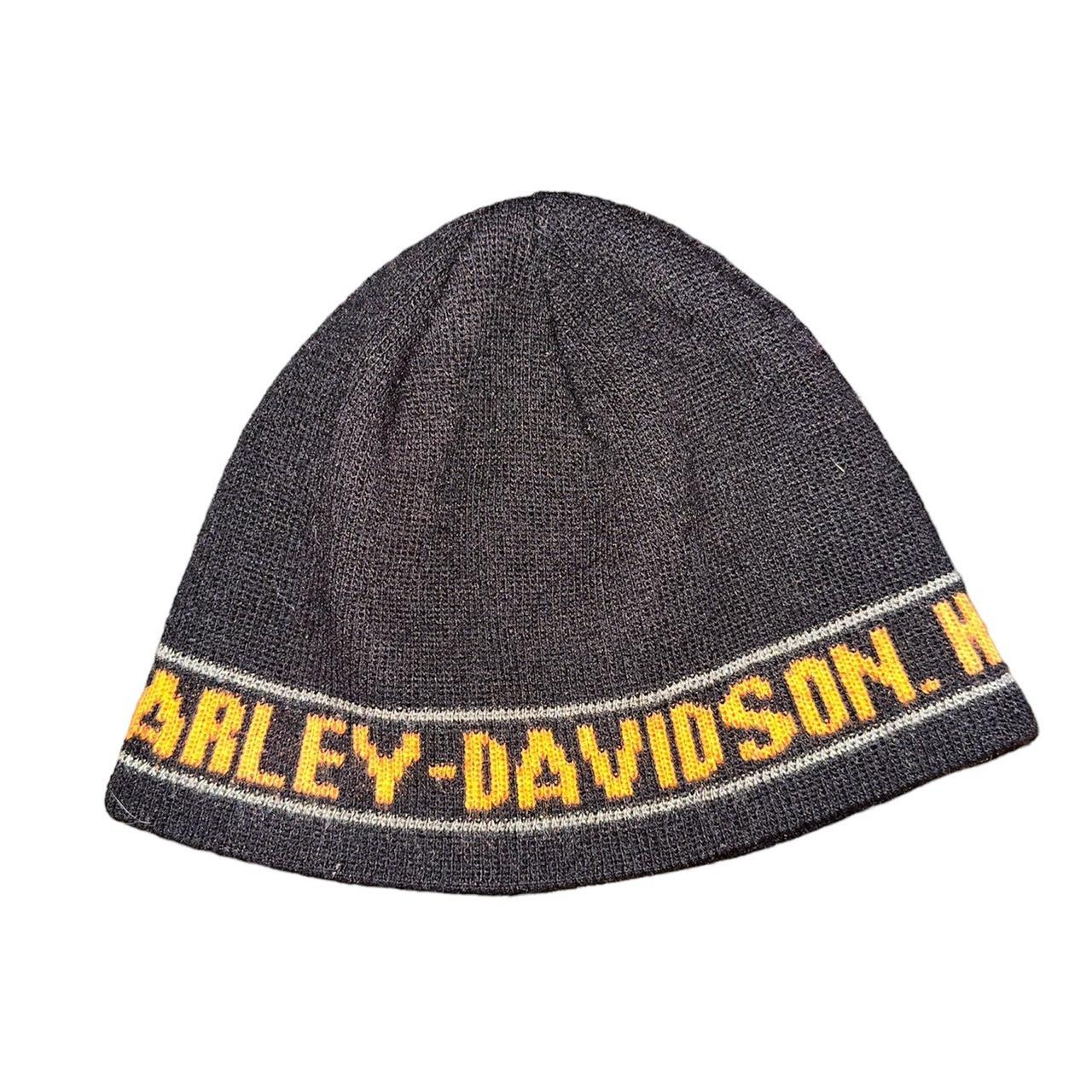 Harley beanie - some pilling - Depop