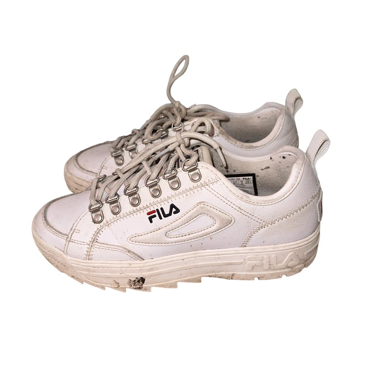 Fila sneakers - size 7.5 - in good shape! Just... - Depop