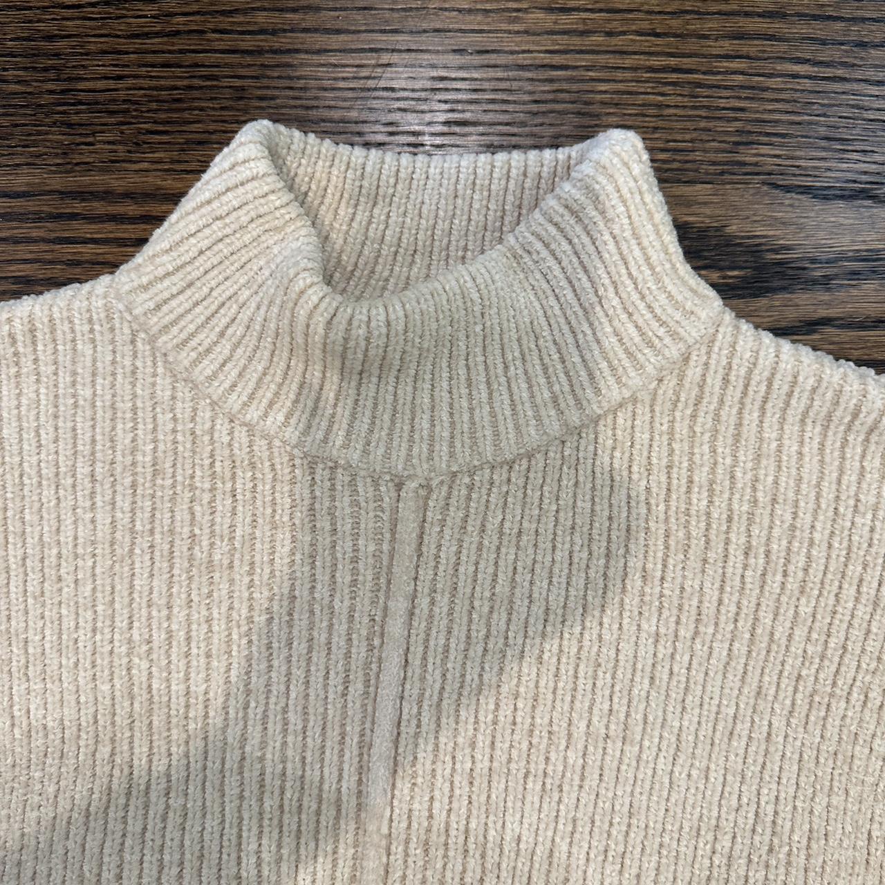 House of CB Beige Knit Sweater Worn once, in... - Depop