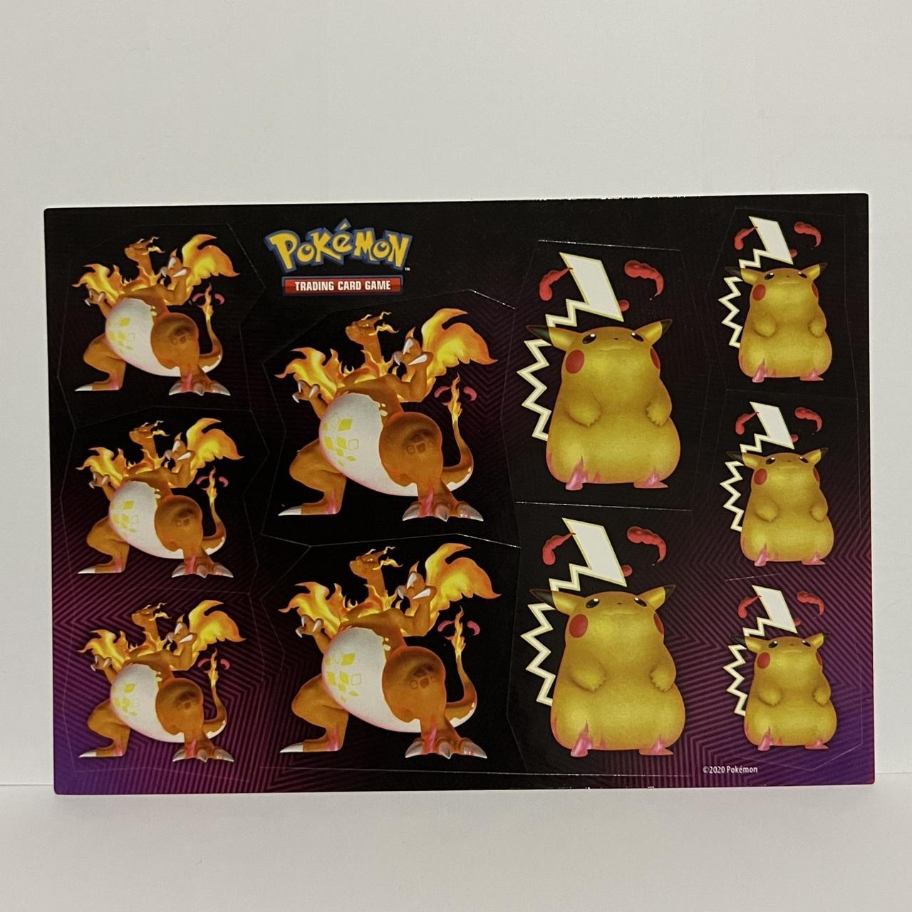 pikachu and charizard pokémon stickers will be sent... - Depop