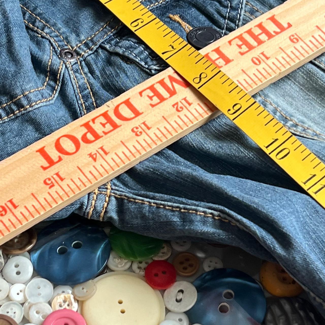 Button Front Denim Dress By Mossimo Supply... - Depop