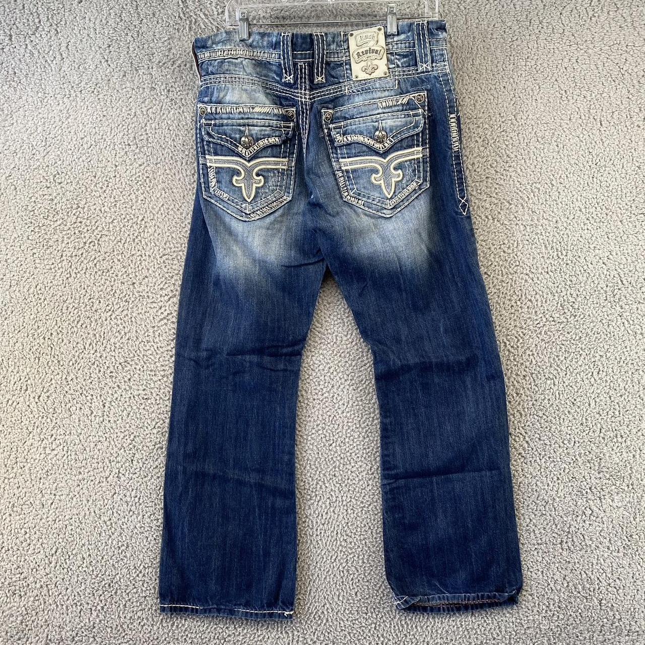 rock revival timothy boot cut jeans y2k jeans... - Depop