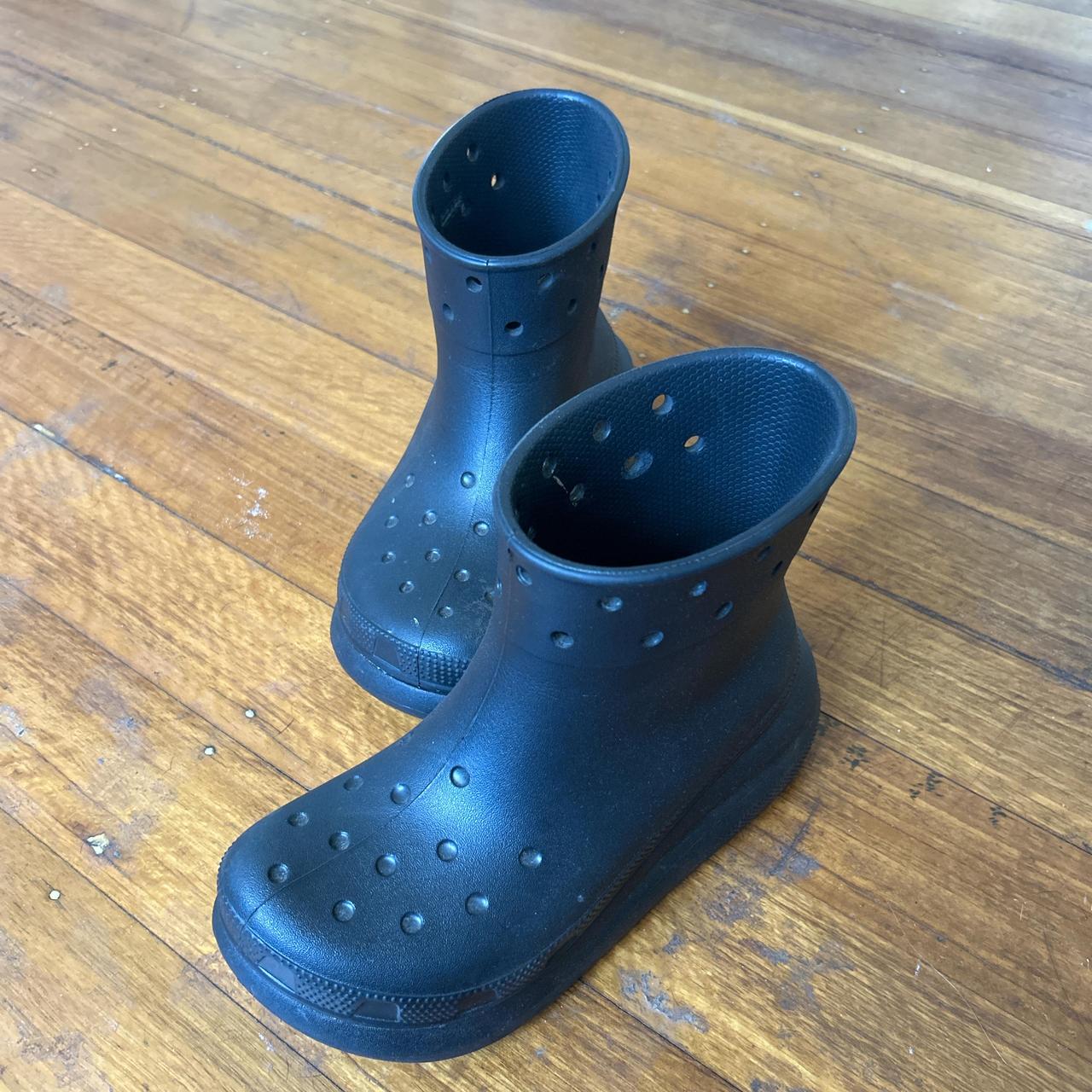 Croc boots. Too small for me #crocs #crocboots - Depop