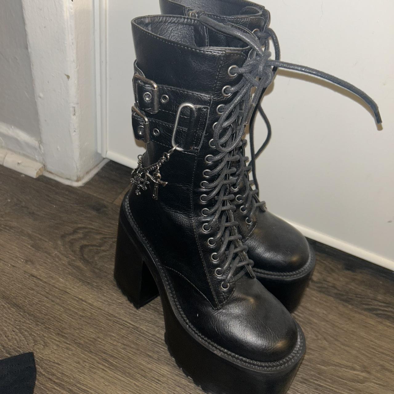 SEND OFFERS killstar rogue boots message me for... | Depop