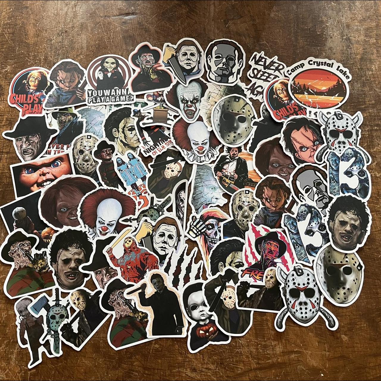 horror stickers! i have about a hundred more than... - Depop