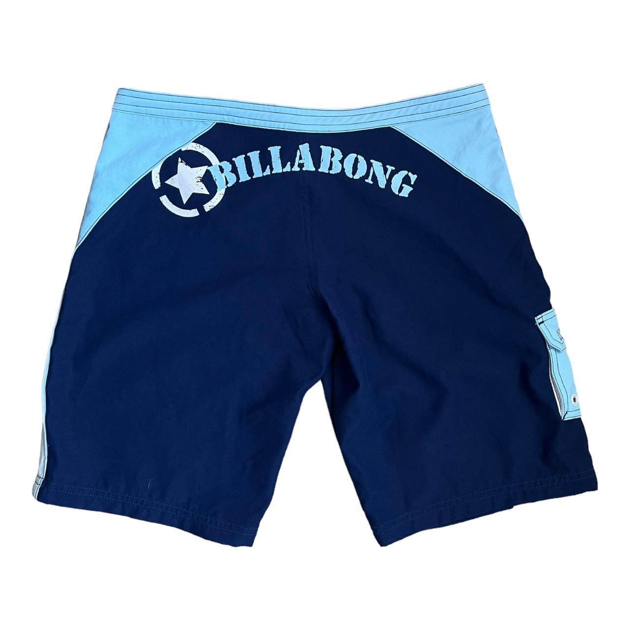 Y2k surfer girl Billabong board shorts! Giving Blue... - Depop