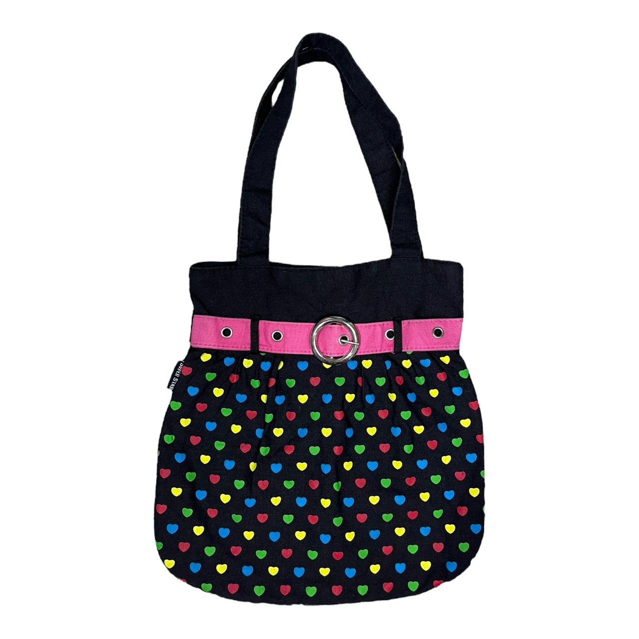 Scene core raver emo heart tote bag by Super Star. ... - Depop