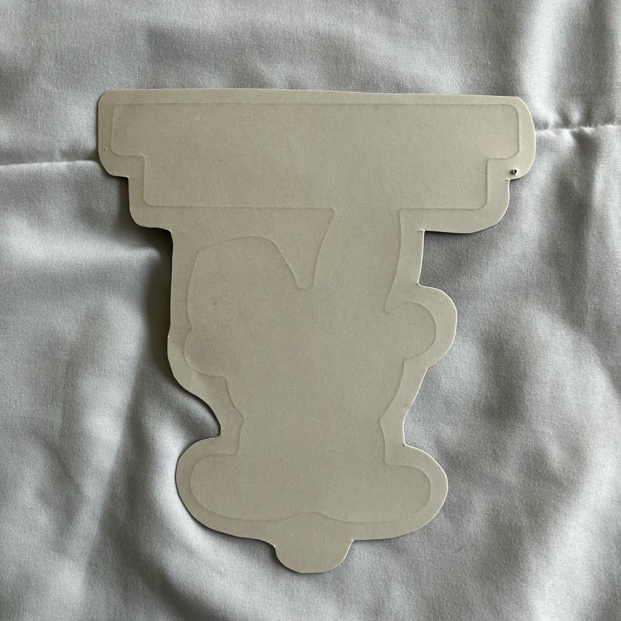 Y2K deadstock happy bunny 5” sticker Jim Benton... - Depop