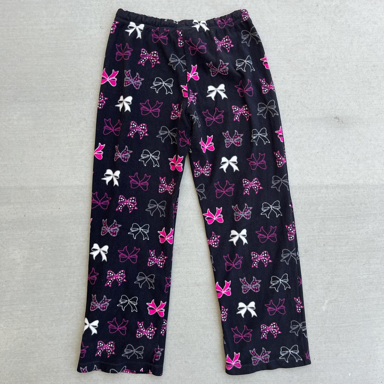 Scene emo mcbling bow pajamas by Sonoma. Size small.... - Depop