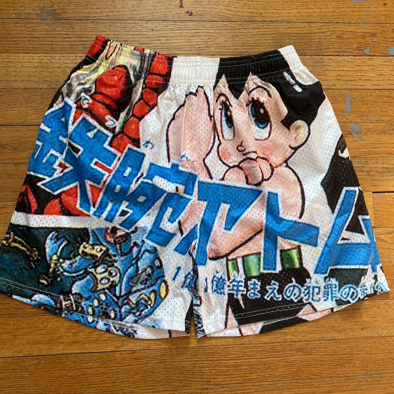 Astro Boy Mesh Shorts Brand New condition Tags... - Depop