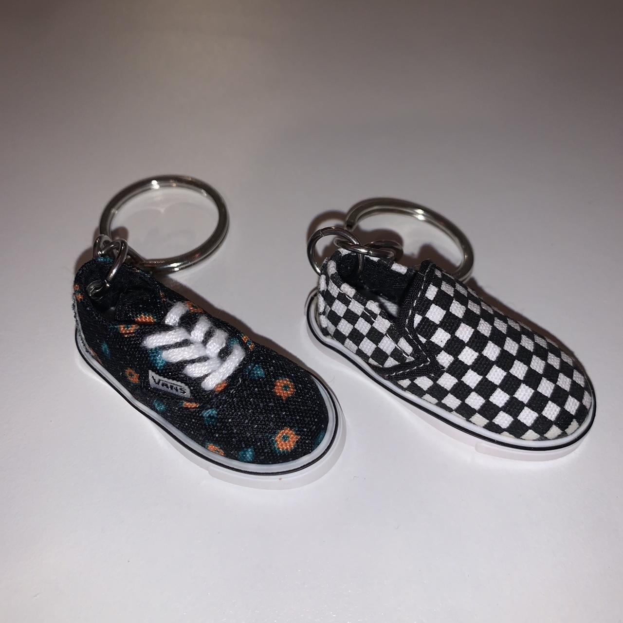 Vans Shoe Keychains -both never used; in great... - Depop
