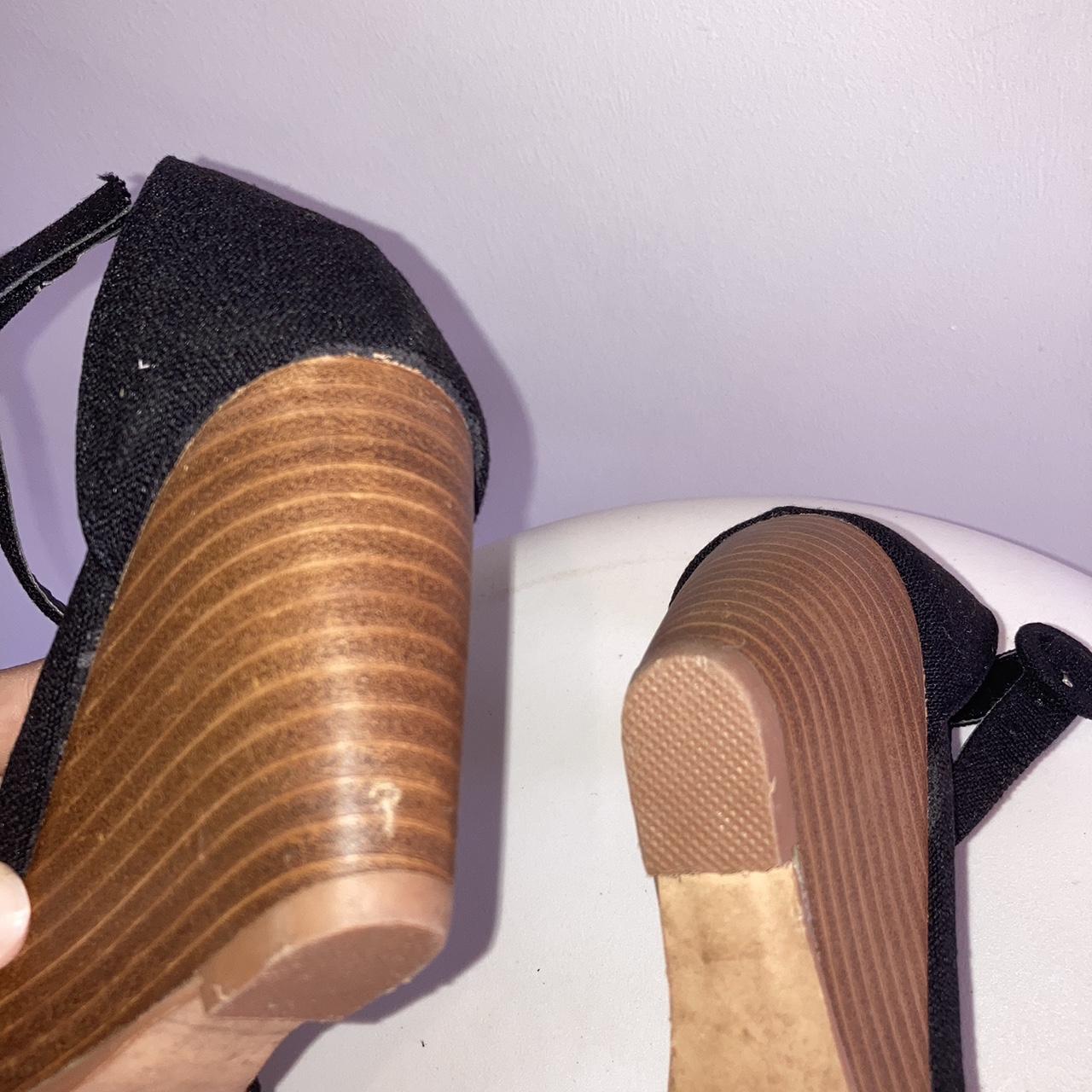 BILLINI black wedges - Size 9 Black Billini wedge... - Depop