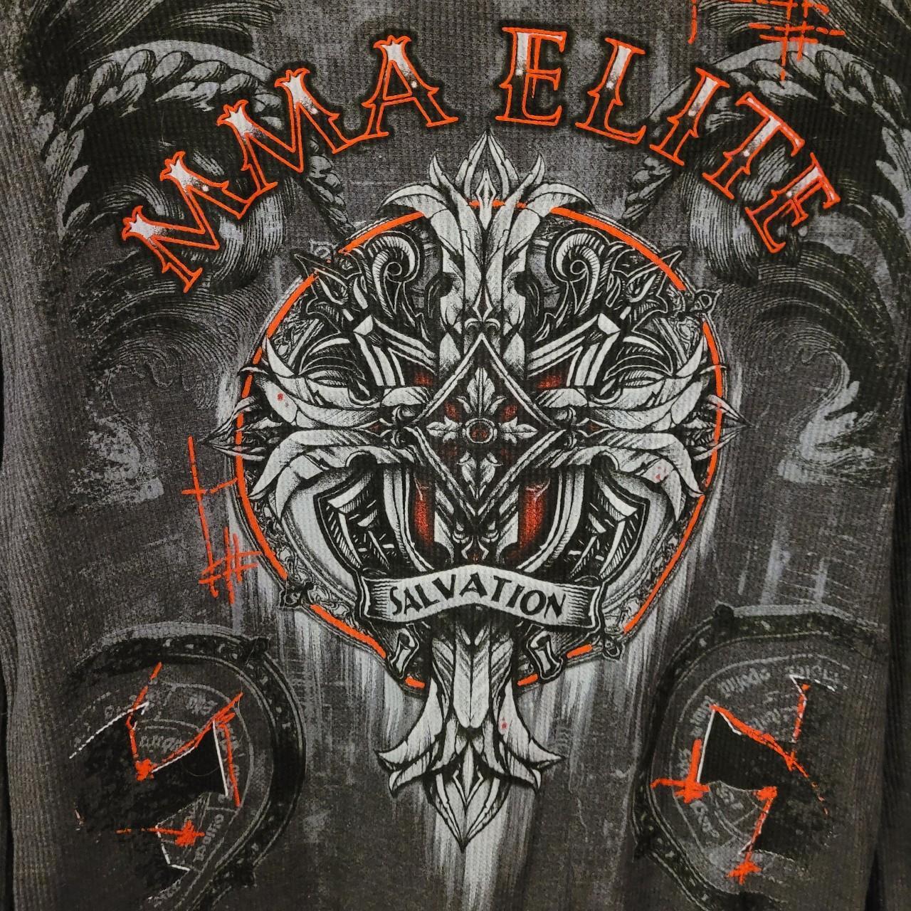 MMA ELITE MALL GOTH CYBER GOTH Y2K WAFFLE KNIT LONG... - Depop