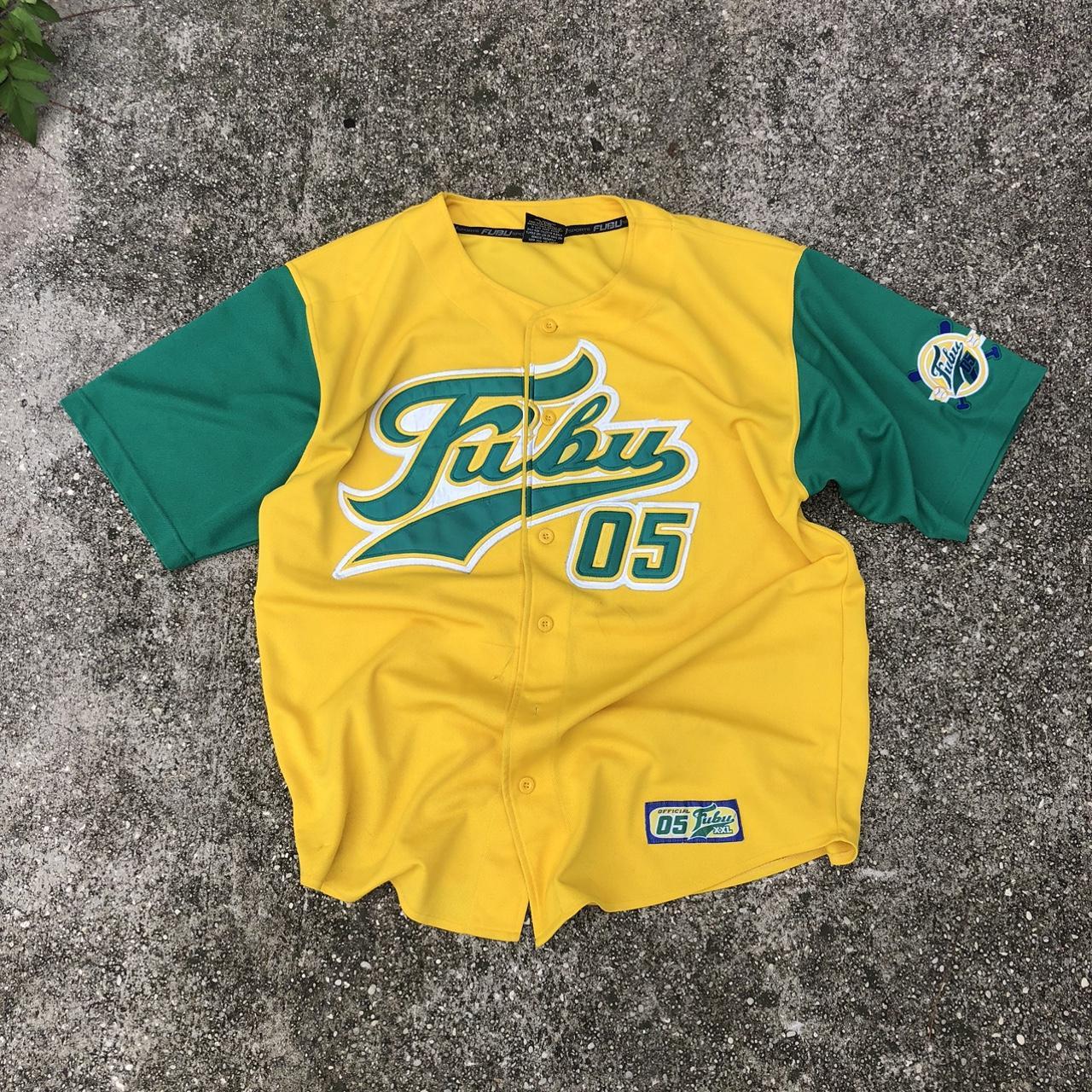 Here We Have FUBU Jersey From the Y2K Era. One Scuff... - Depop