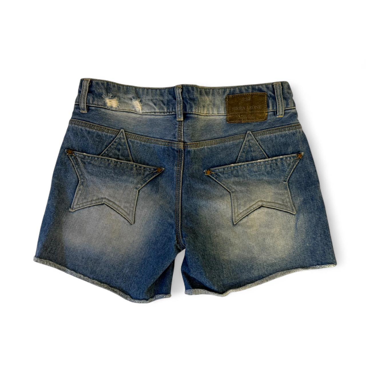 japanese brand sierra leone sick star pocket denim... | Depop