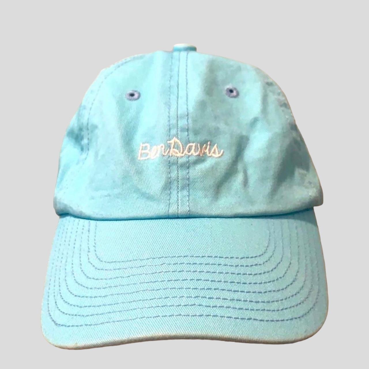 Ben Davis Women's Black and Blue Hat | Depop