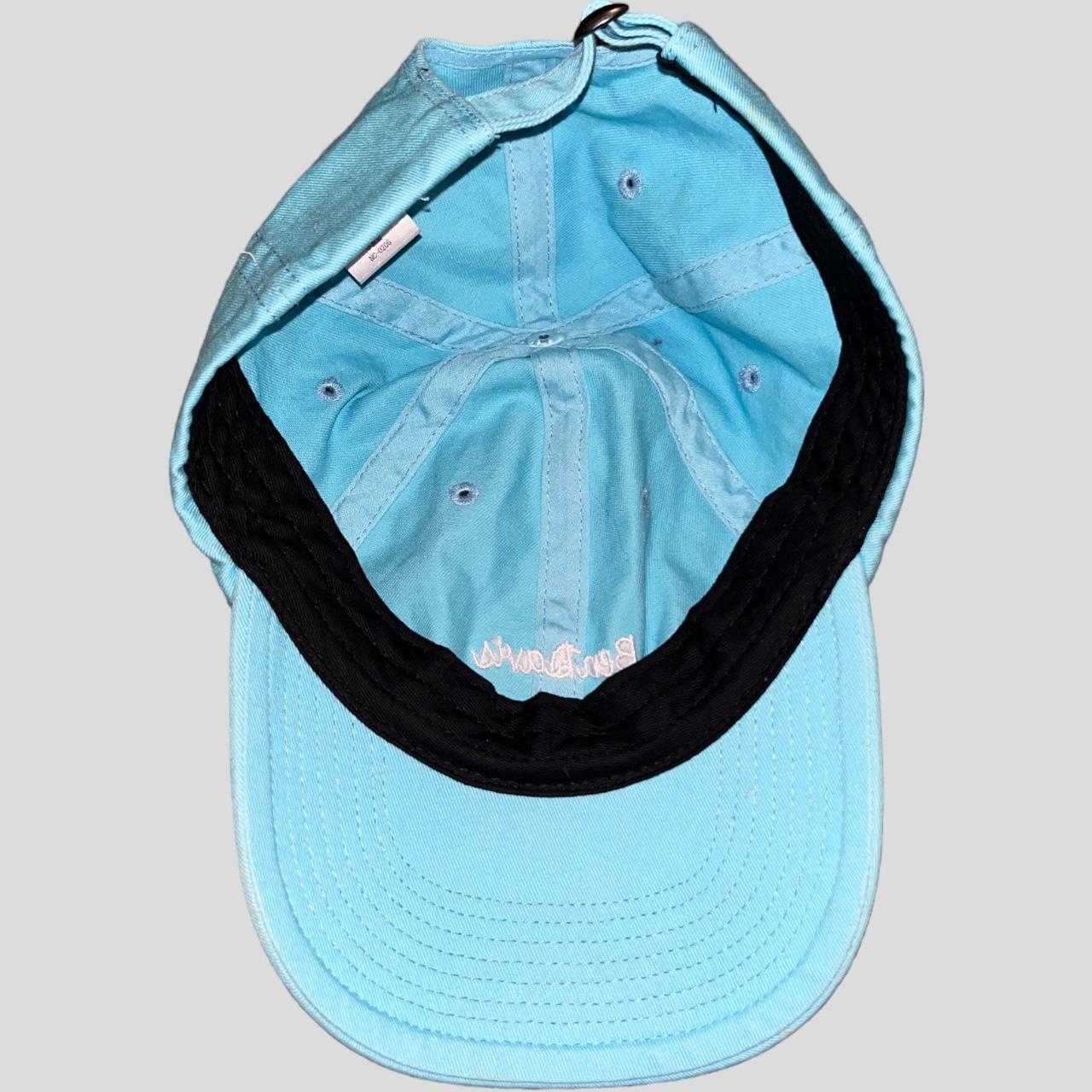 Ben Davis Women's Black and Blue Hat | Depop