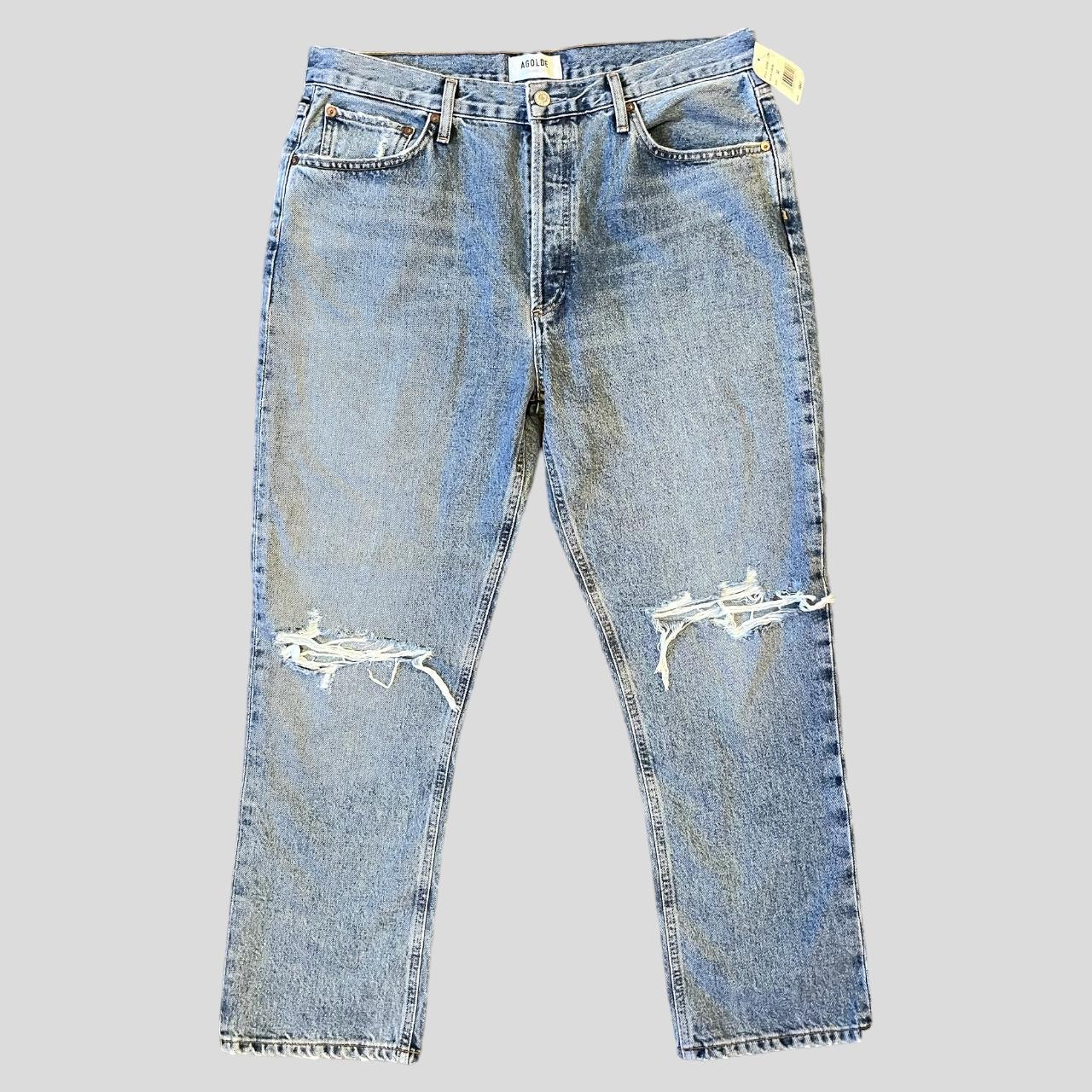 AGOLDE High-Waisted Straight Jeans New with tags.... - Depop