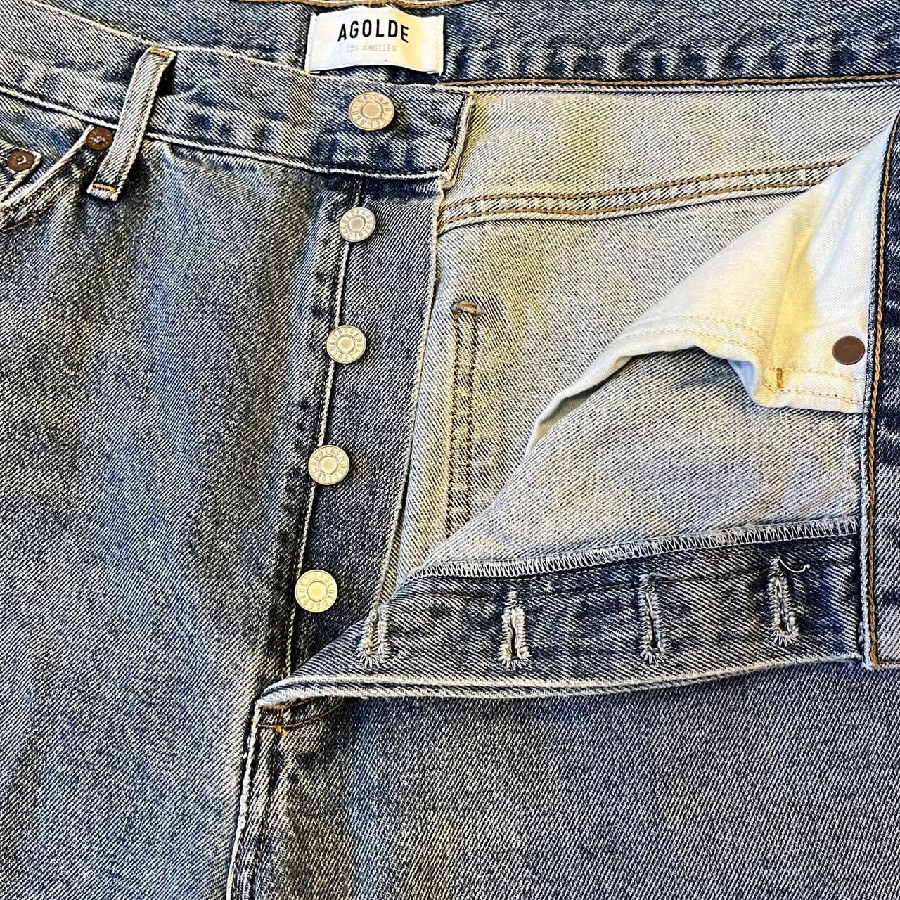 AGOLDE High-Waisted Straight Jeans New with tags.... - Depop