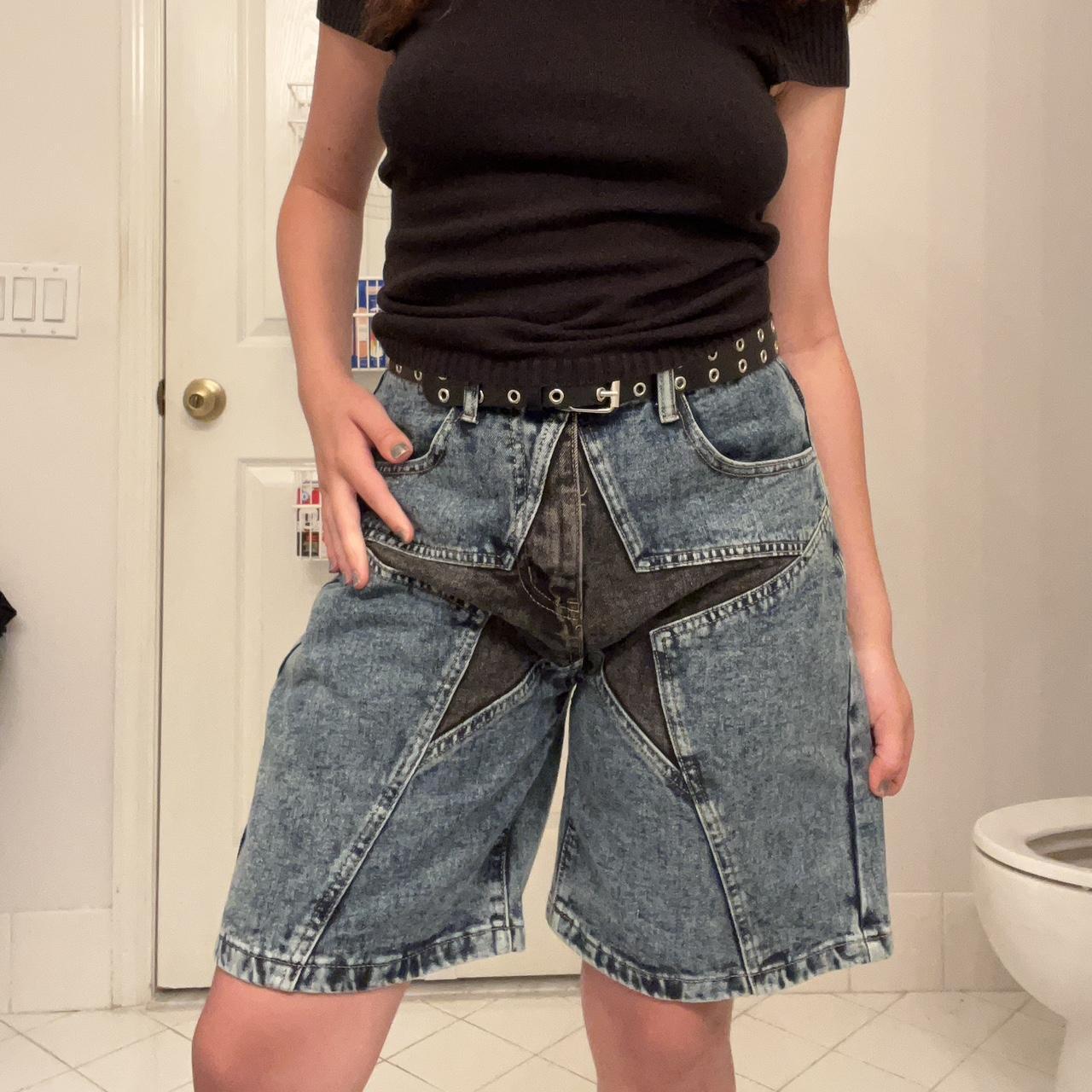 AELFRIC EDEN STAR PATCHWORK JORTS UNISEX ~ these are... - Depop