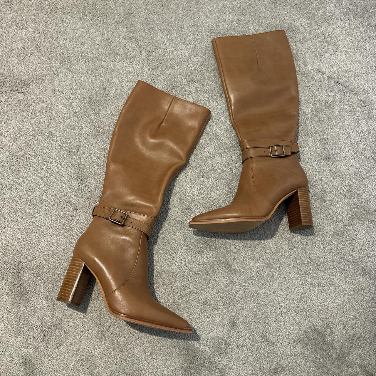 Wittner Leather Knee High Boots - Size EU 37/AU 6 -... | Depop