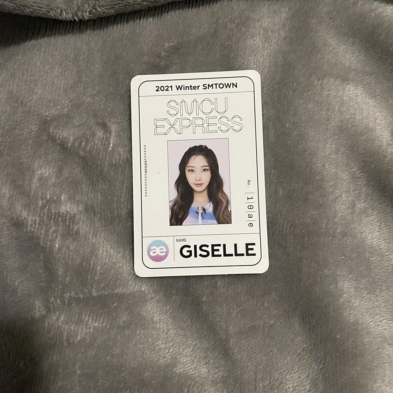 aespa giselle smcu express card dm with any... - Depop