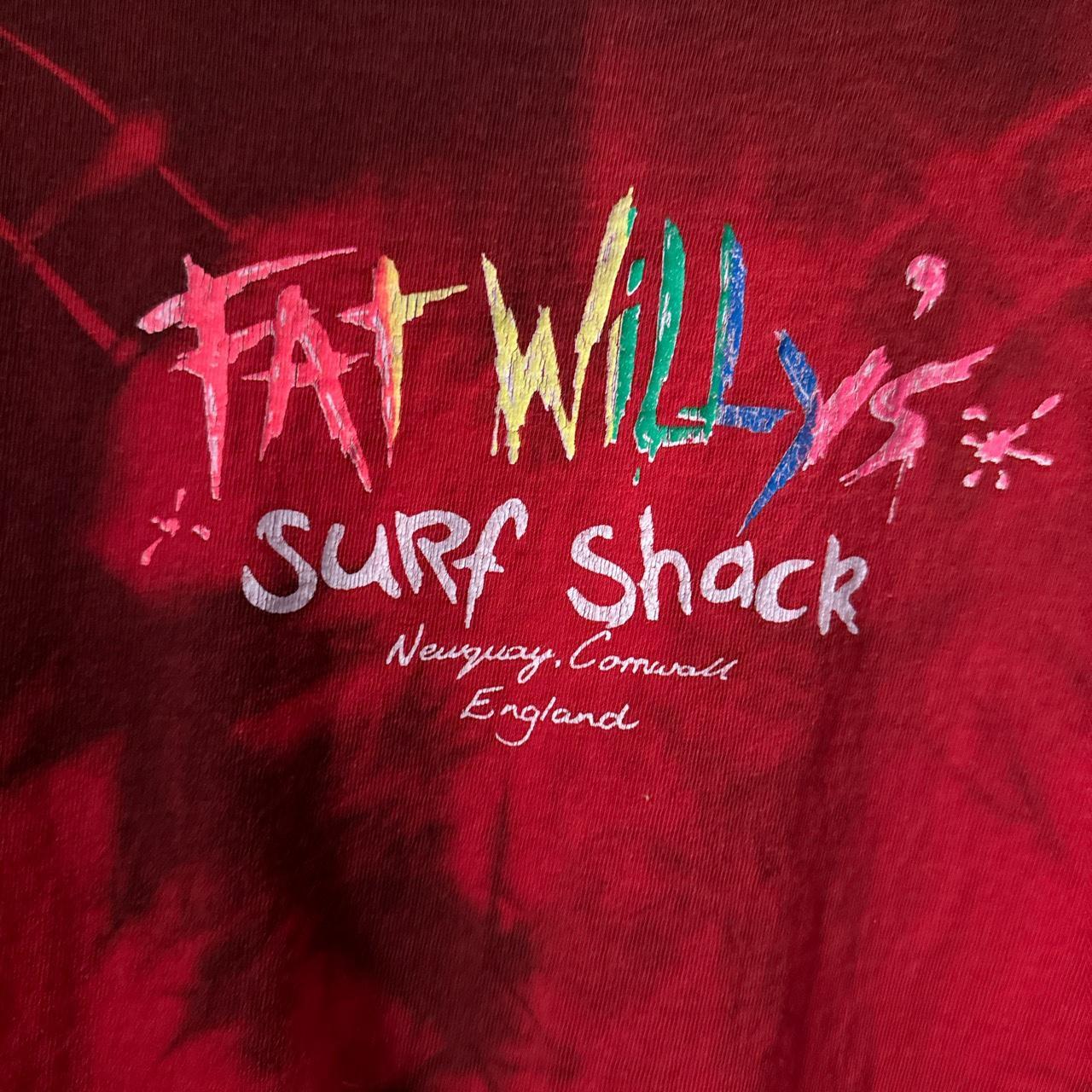 Medium Fat Willy’s Surf Shack UK t shirt. Notes:... - Depop