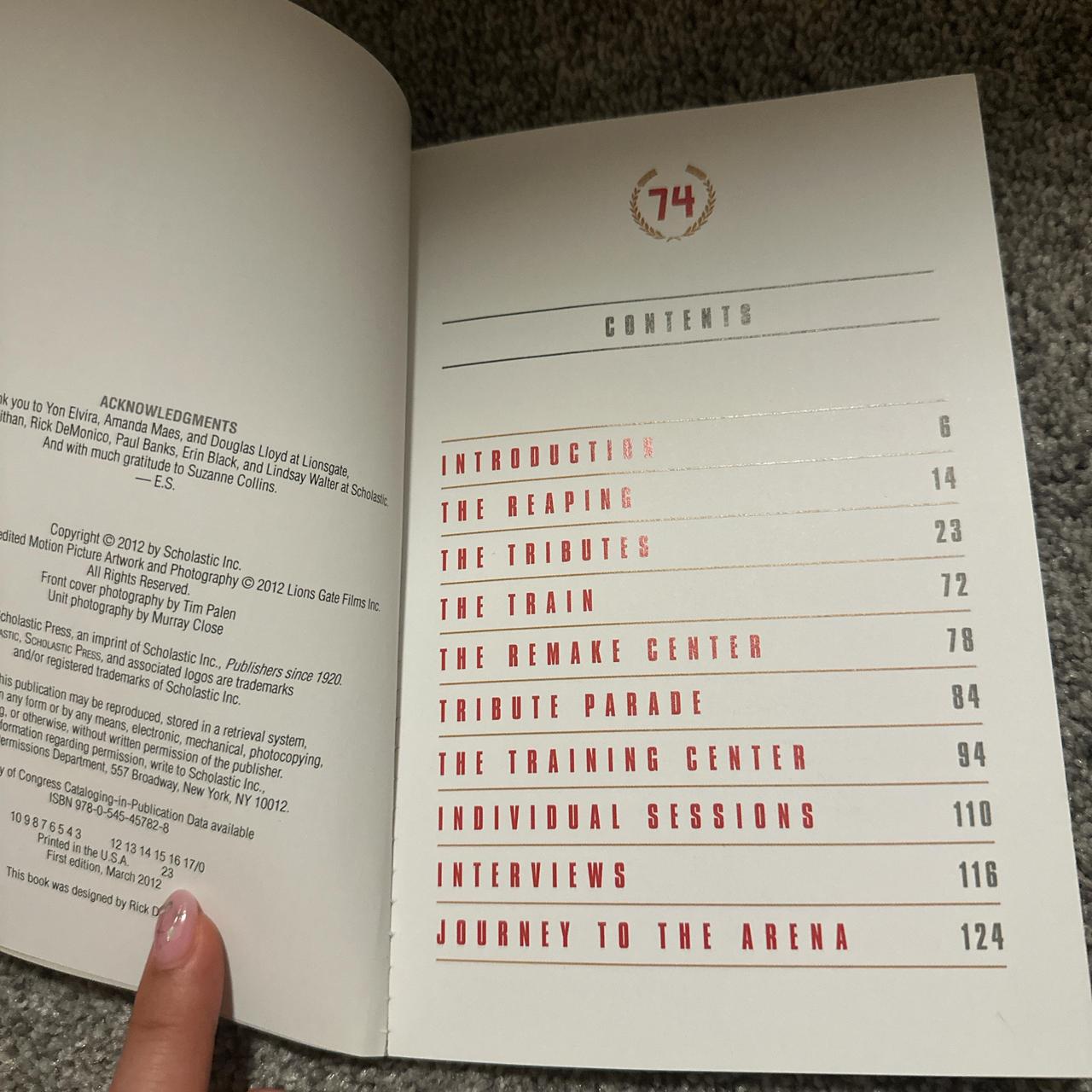 The Hunger Games Tribute Guide #book #hungergames - Depop