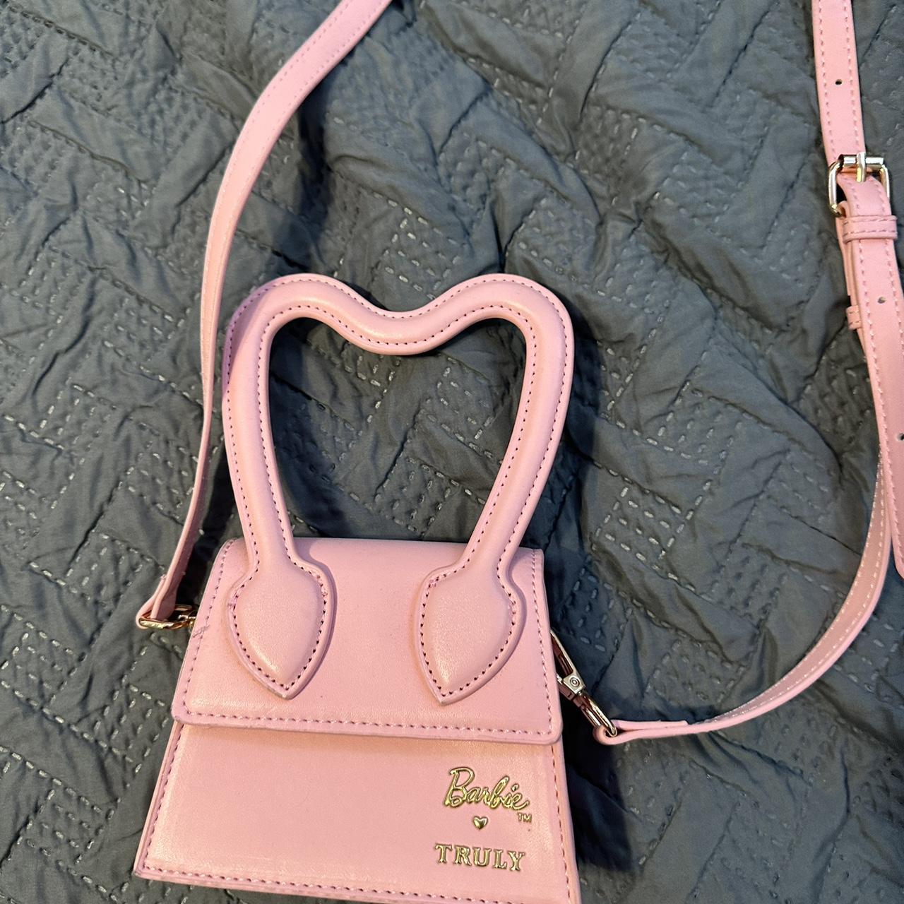 Cute Pink Barbie x Truly Purse. Retails for $105,... - Depop