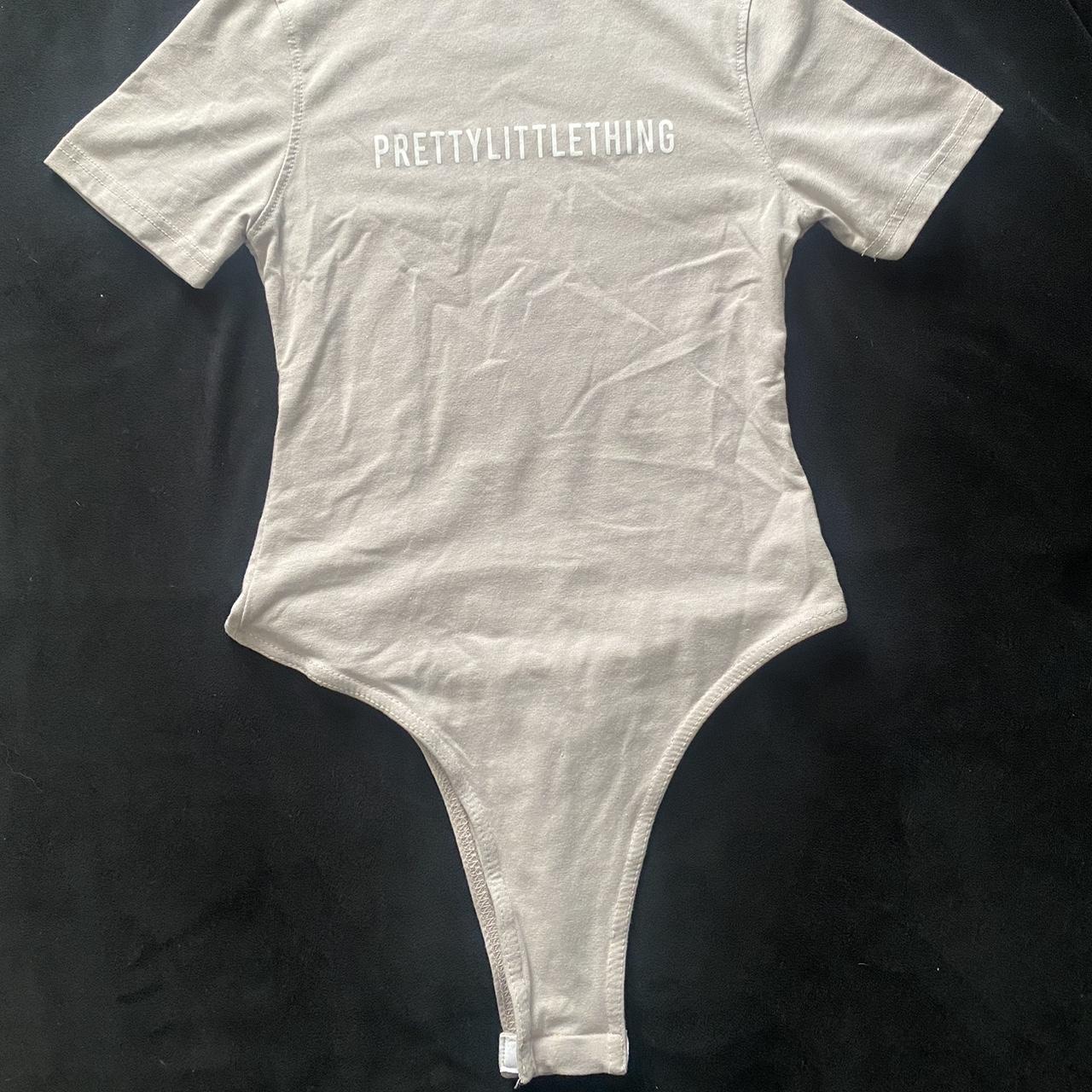 ☁️ GREY BODY SUIT ☁️ SO COMFORTABLE ☁️ WORN TWICE ☁️... - Depop