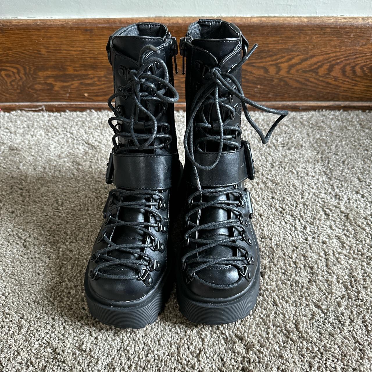 Club Exx lace ankle boots Womens size 6 #clubexx... - Depop