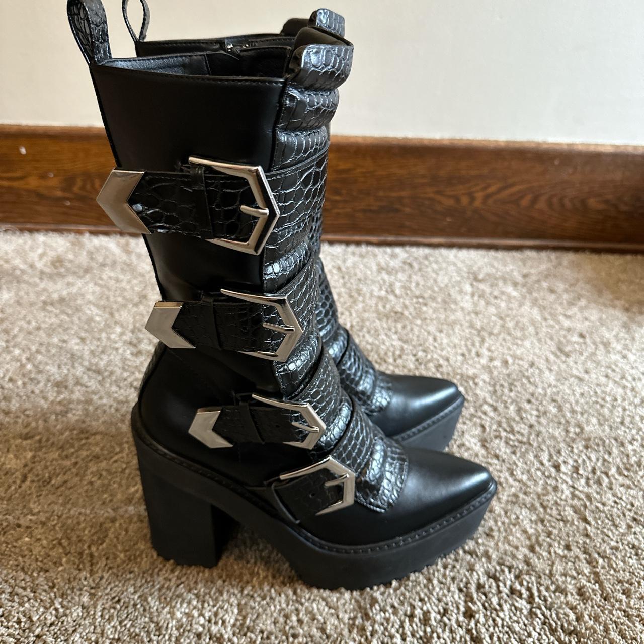 Killstar boots Women's size 7 Like brand new never... - Depop