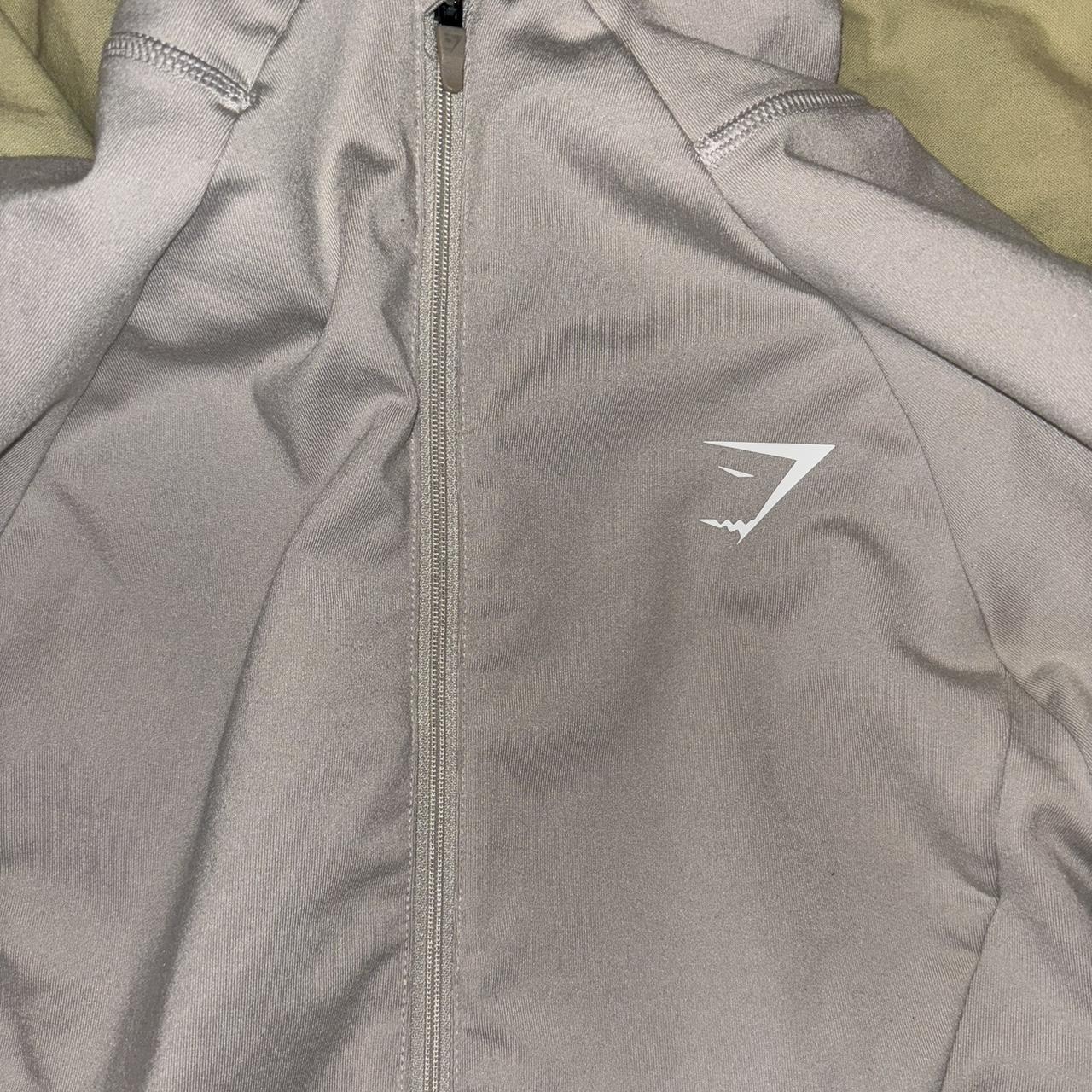 Gymshark training zip up jacket Only worn a couple... - Depop