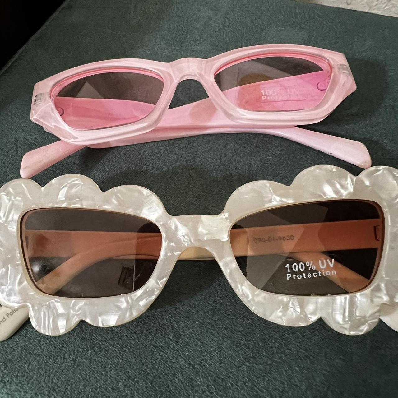 Two pair retro sunnies Brand new unworn - Depop