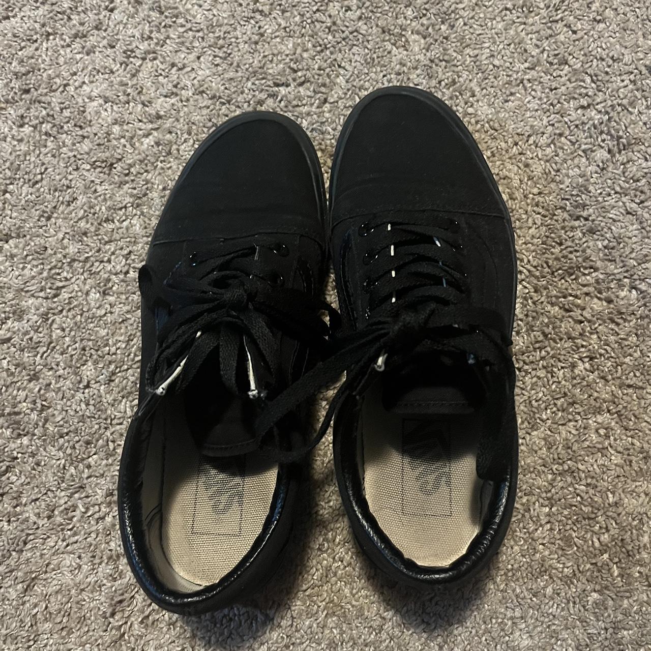 All black vans they have wear but are still in... - Depop
