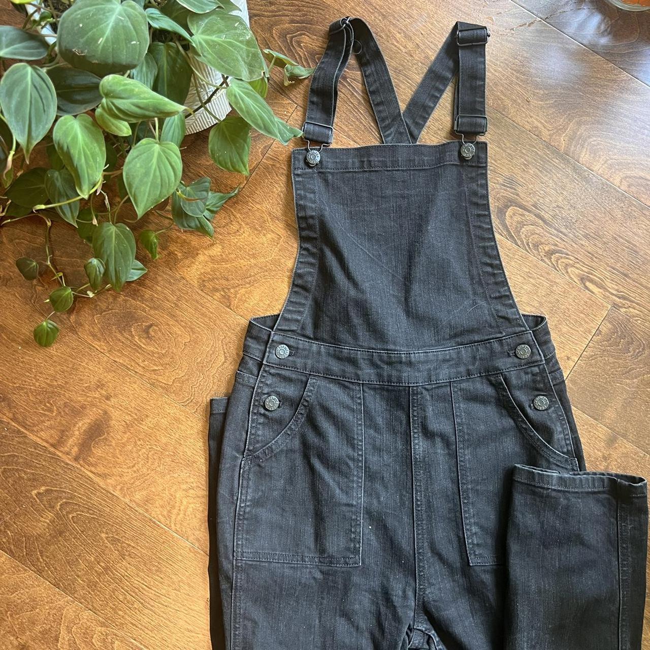Black Madewell Overalls Stretchy full size... - Depop