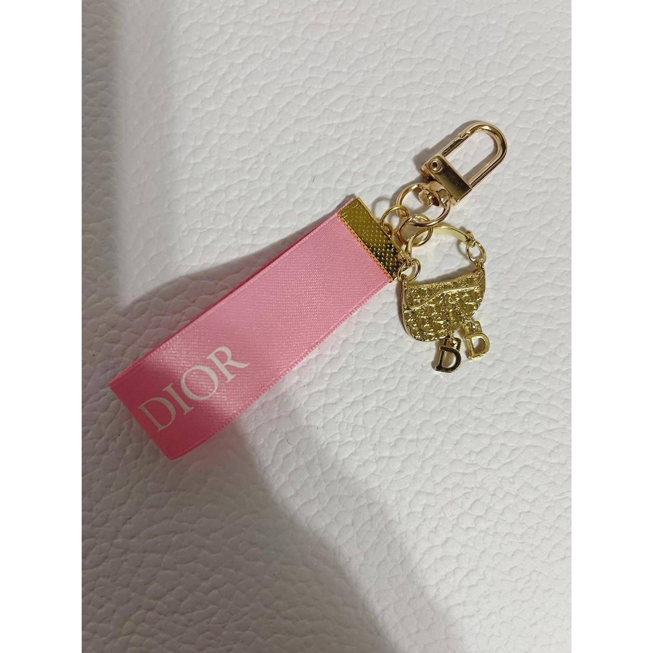 Dior Ribbon made keychain Authentic D ribbon made... - Depop