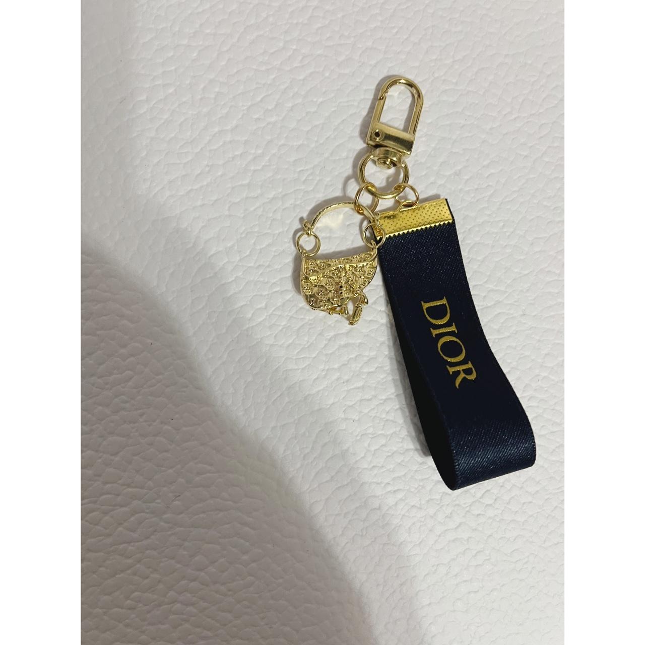 Dior Ribbon made keychain Authentic D ribbon made... - Depop