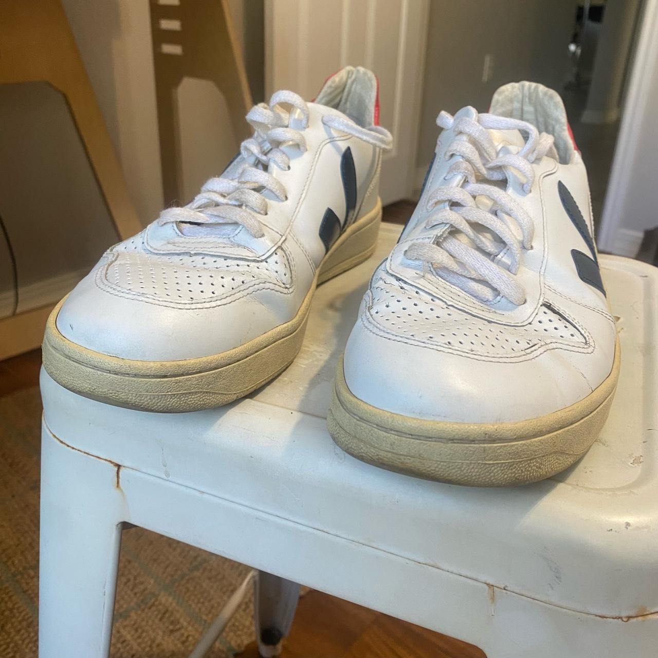 Mens Vejas Urcas Pretty good condition! Navy blue... - Depop