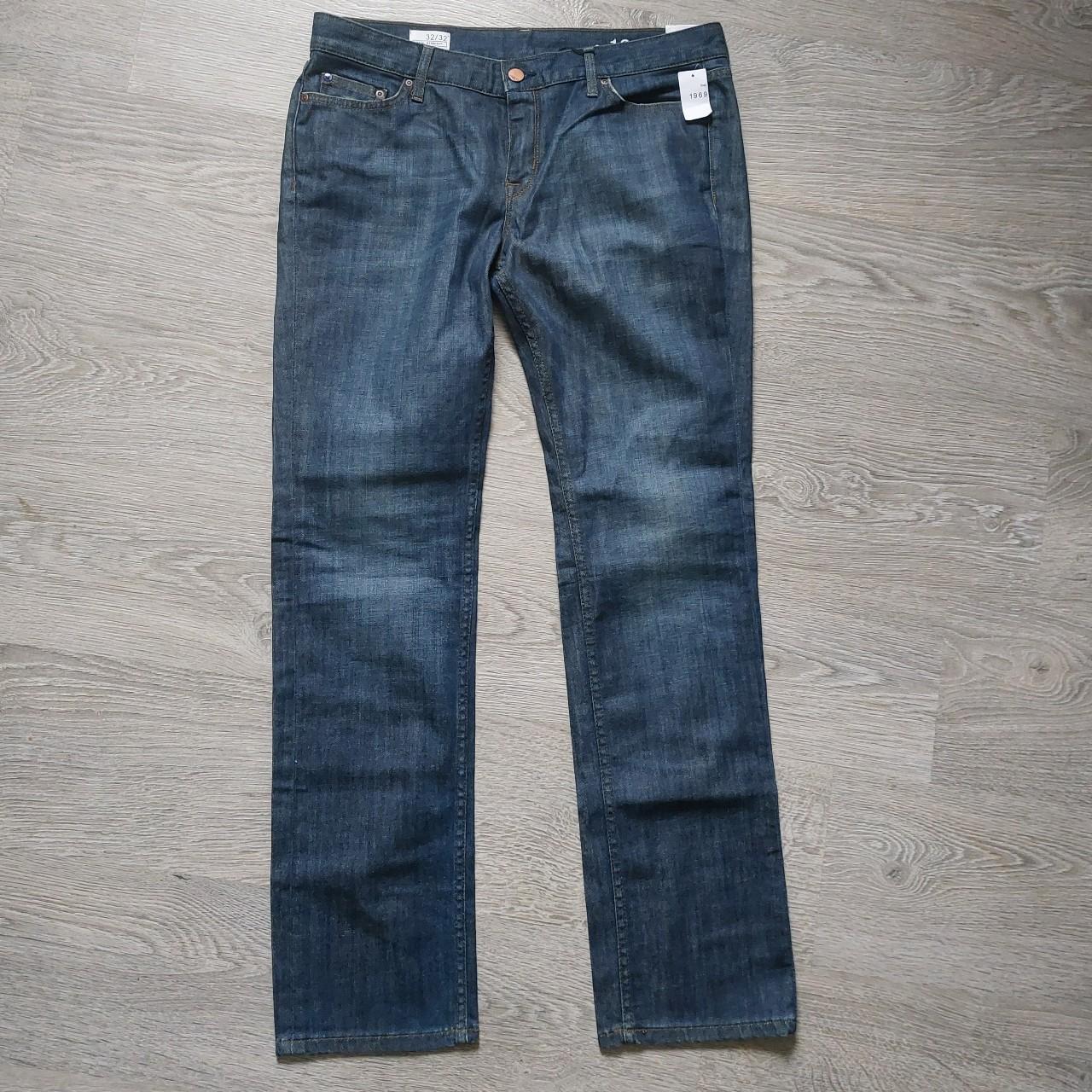Gap 1969 Real Straight Jeans W32 L32 UK 14 Never... - Depop