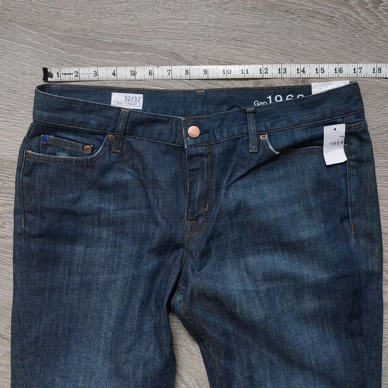 Gap 1969 Real Straight Jeans W32 L32 UK 14 Never... - Depop
