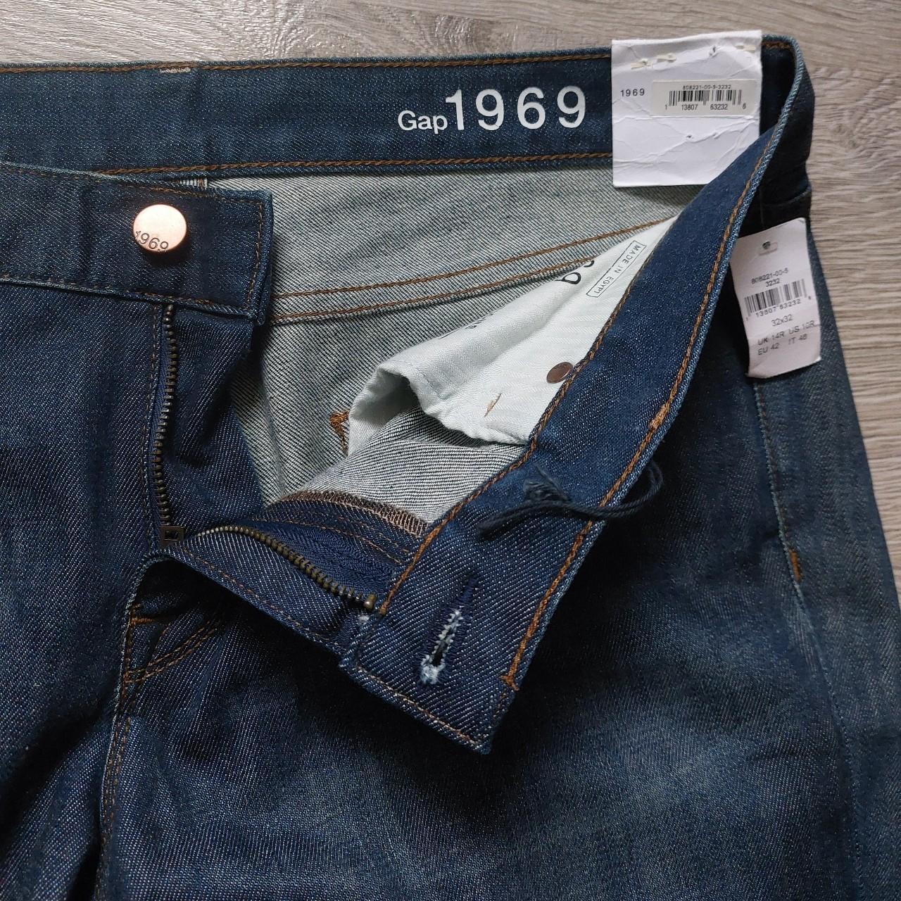 Gap 1969 Real Straight Jeans W32 L32 UK 14 Never... - Depop