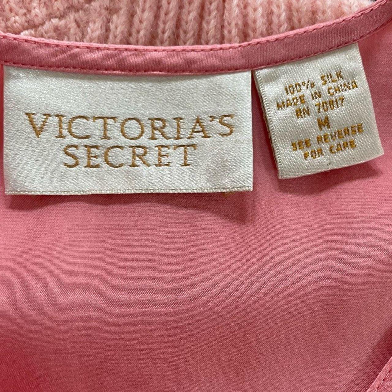 Vintage gold label 1980s Victoria’s Secret 100% silk... - Depop