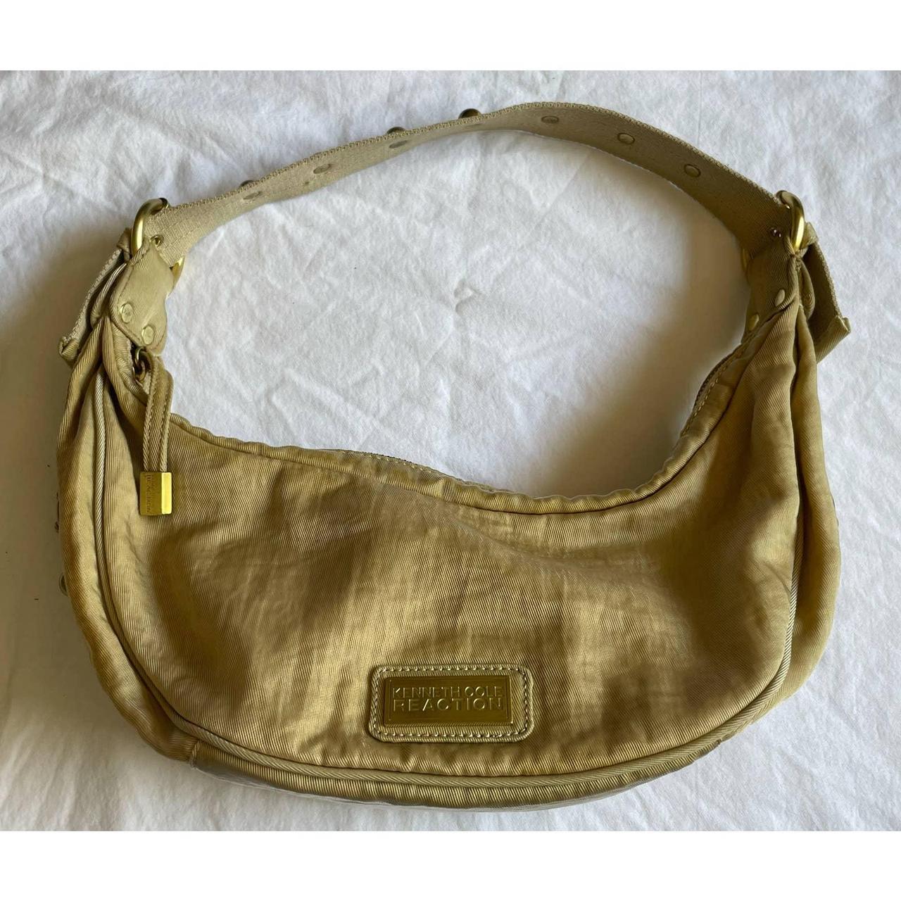 Kenneth Cole Women's Gold Bag | Depop