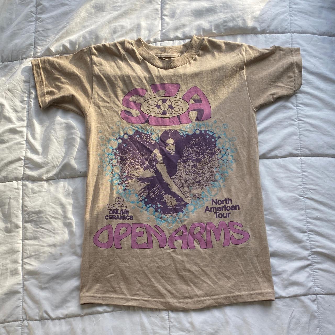 Small SZA SOS Tour Merch Tshirt - Depop